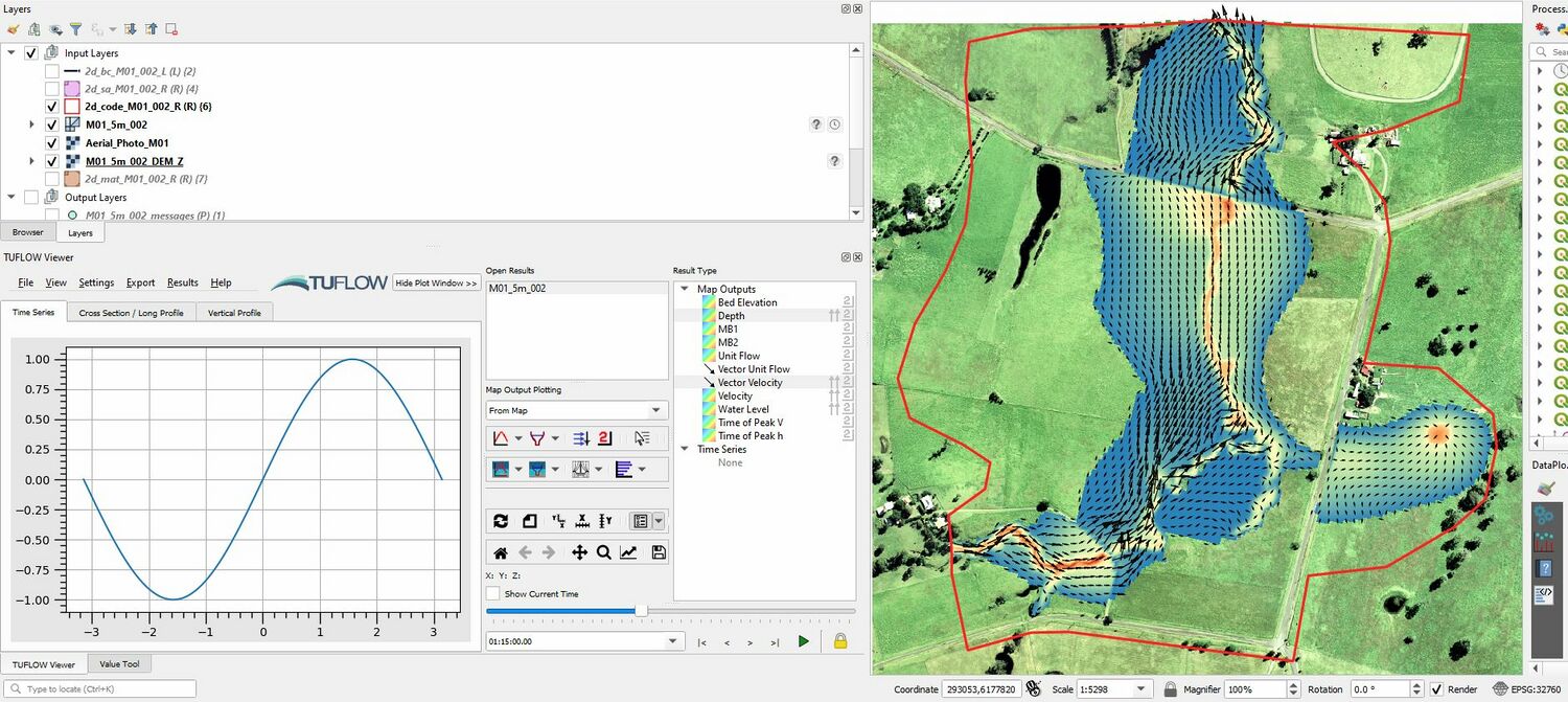 View Results in QGIS with the TUFLOW Viewer Archive - Tuflow