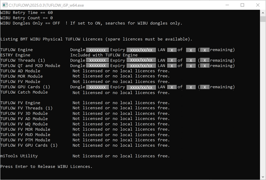 TUFLOW crashing - Tuflow