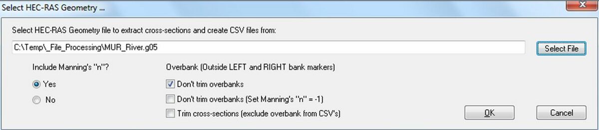 HEC-RAS to TUFLOW - Tuflow